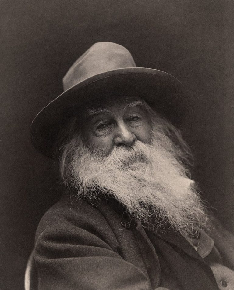 Propos sur le grand poète américain Walt Whitman (1819-1892) | Les ...